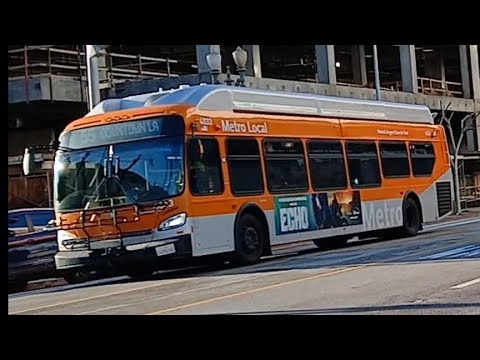 2016 LACMTA New Flyer Xcelsior XN40 Metro Local 4033 - YouTube