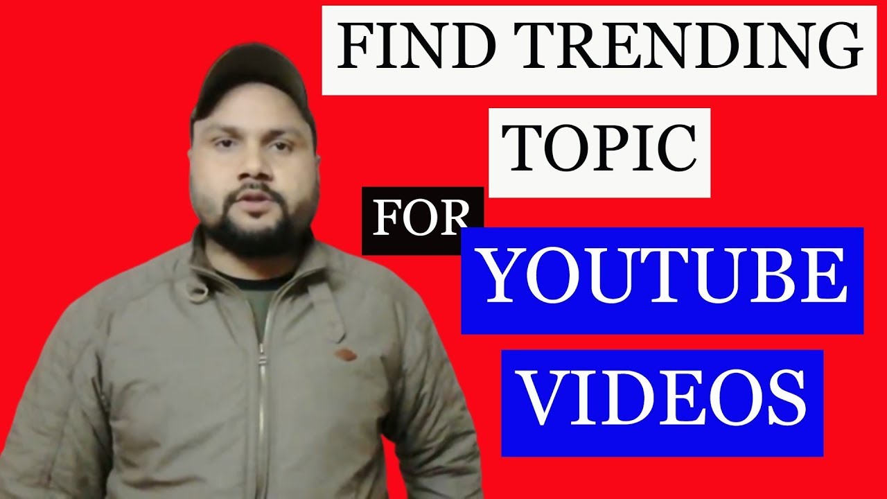 How to find Trending topic for Youtube video | Get more views on your ...
