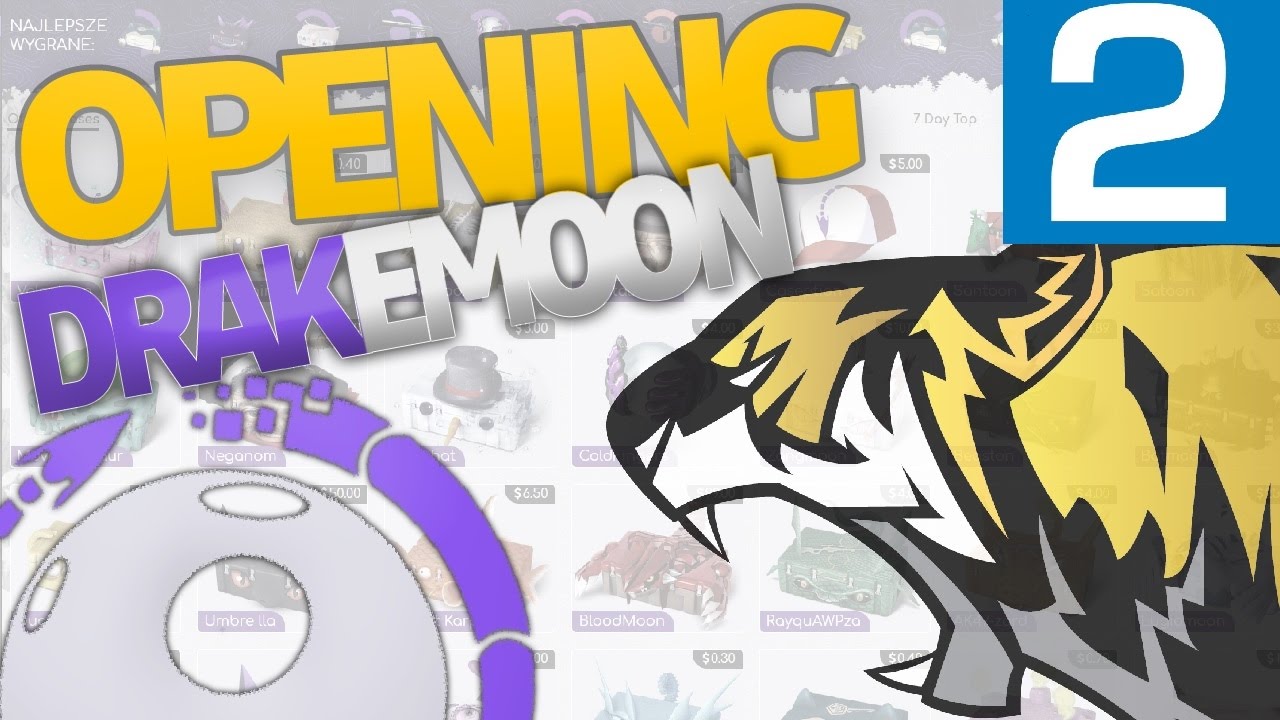 Drakemoon.com moon wars + hellcase Opening za 8k ! - YouTube