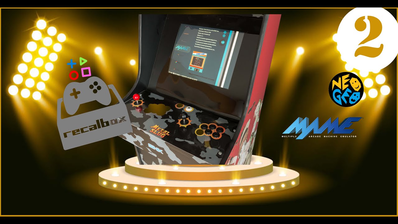 TUTO CONFIGURER RECALBOX POUR DE L'ARCADE - Partie 2 - YouTube