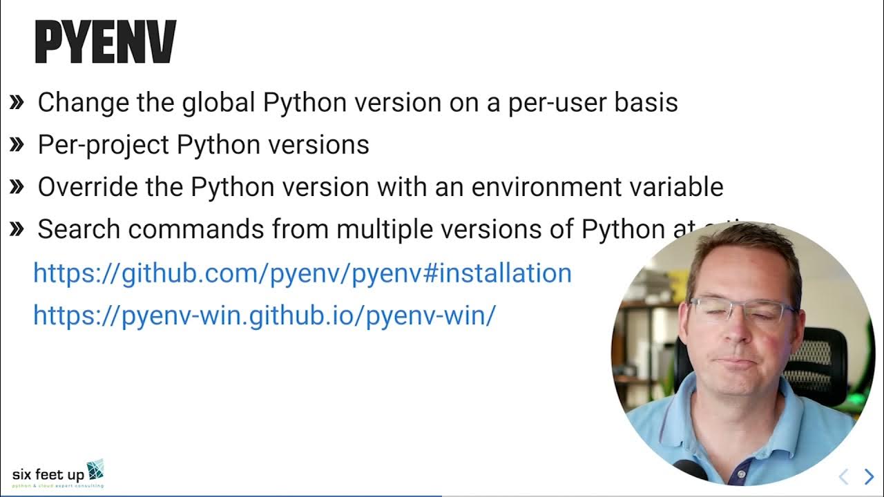 Calvin Hendryx Parker - Bootstrapping your Local Python Environment - YouTube
