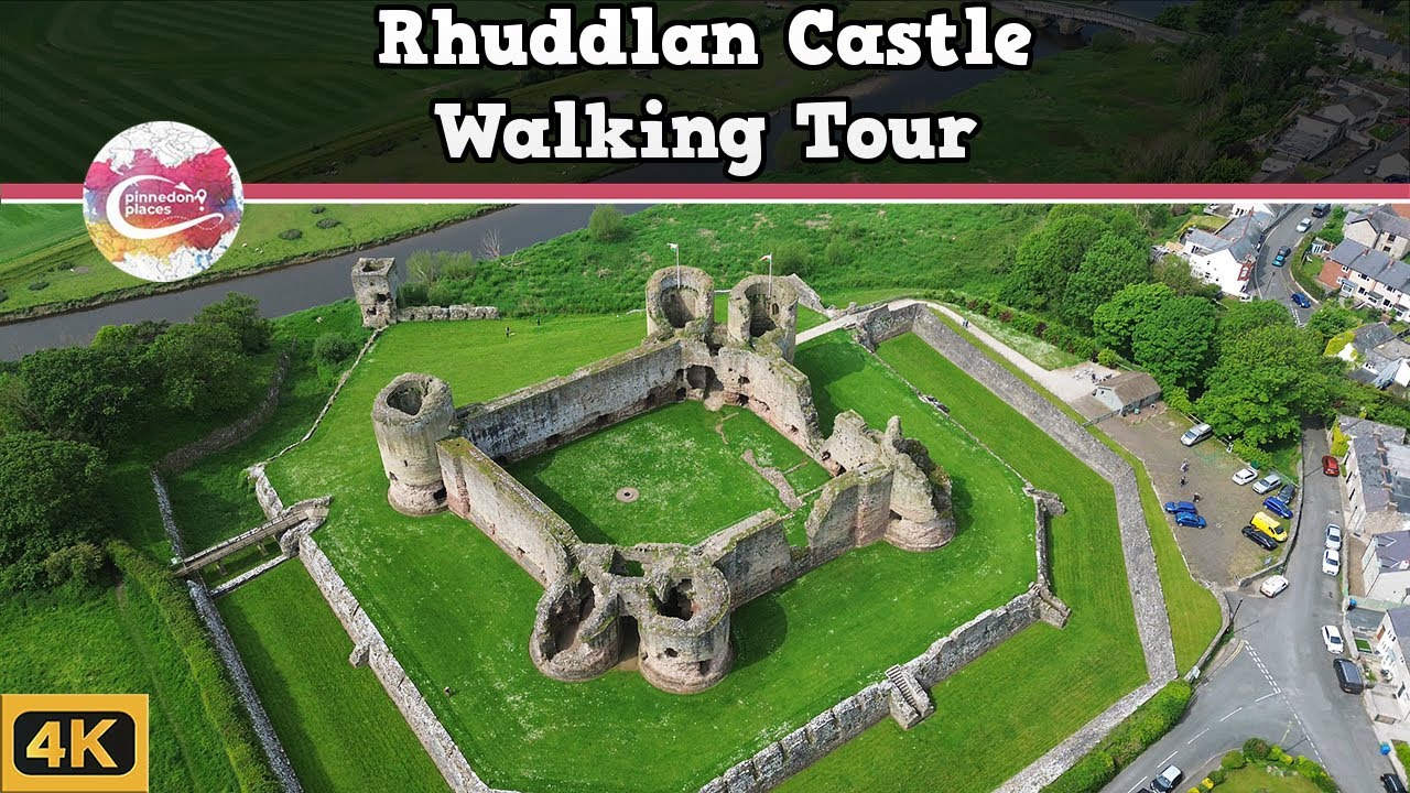 RHUDDLAN CASTLE | The INTIMIDATING CASTLE that RESHAPED the RIVER CLWYD ...