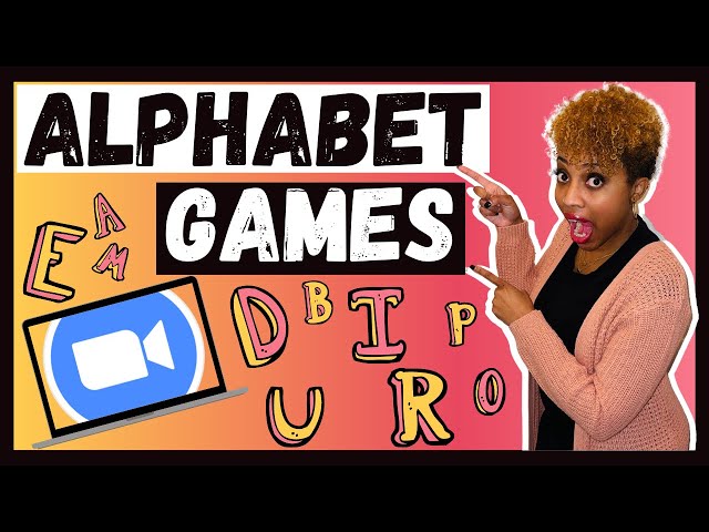 12 Alphabet Games For Kids Teaching The English Alphabet English