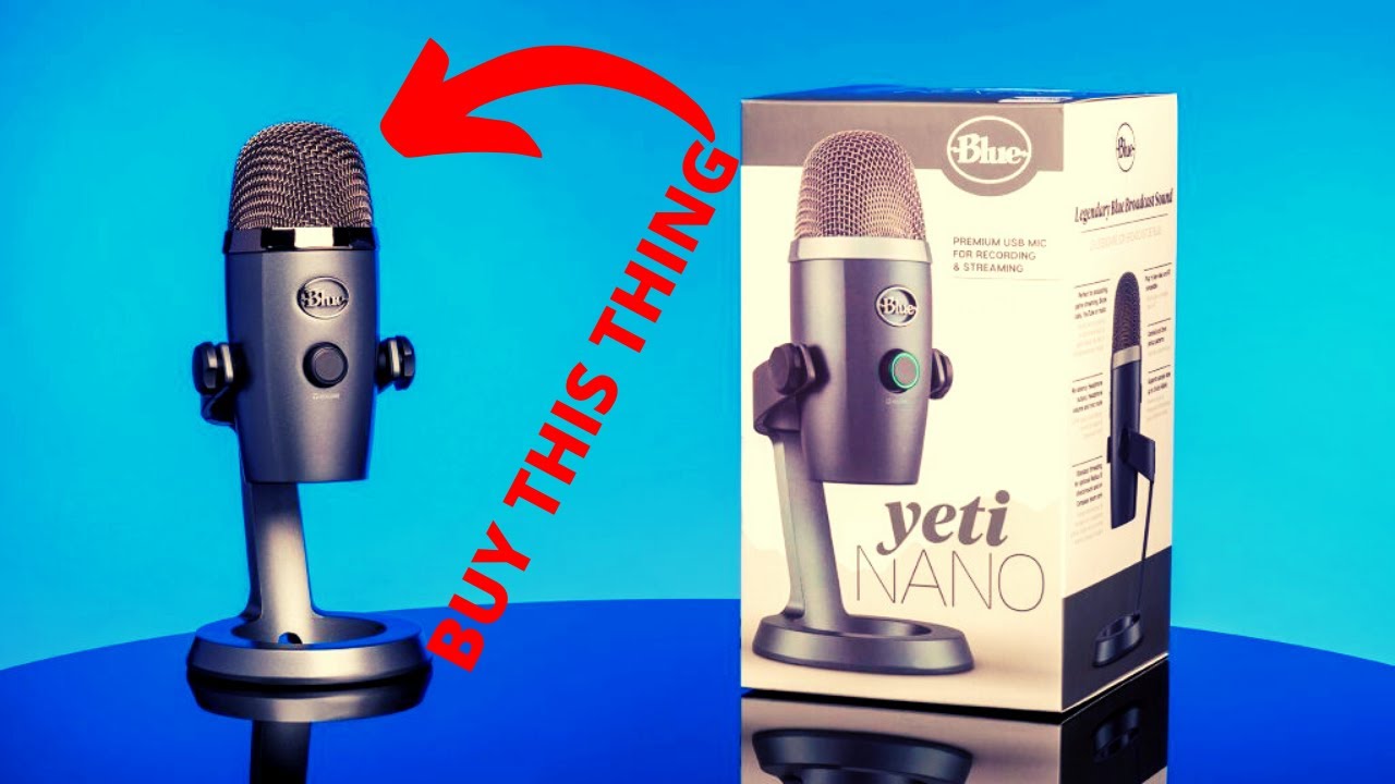 Blue Yeti Nano Unboxing And Review - YouTube