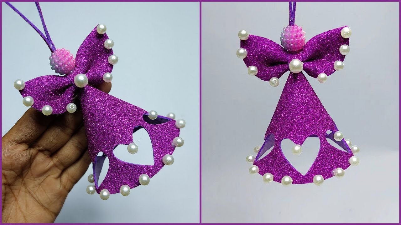Unique Handmade Christmas Angel Ornaments - How to Make Angel with ...