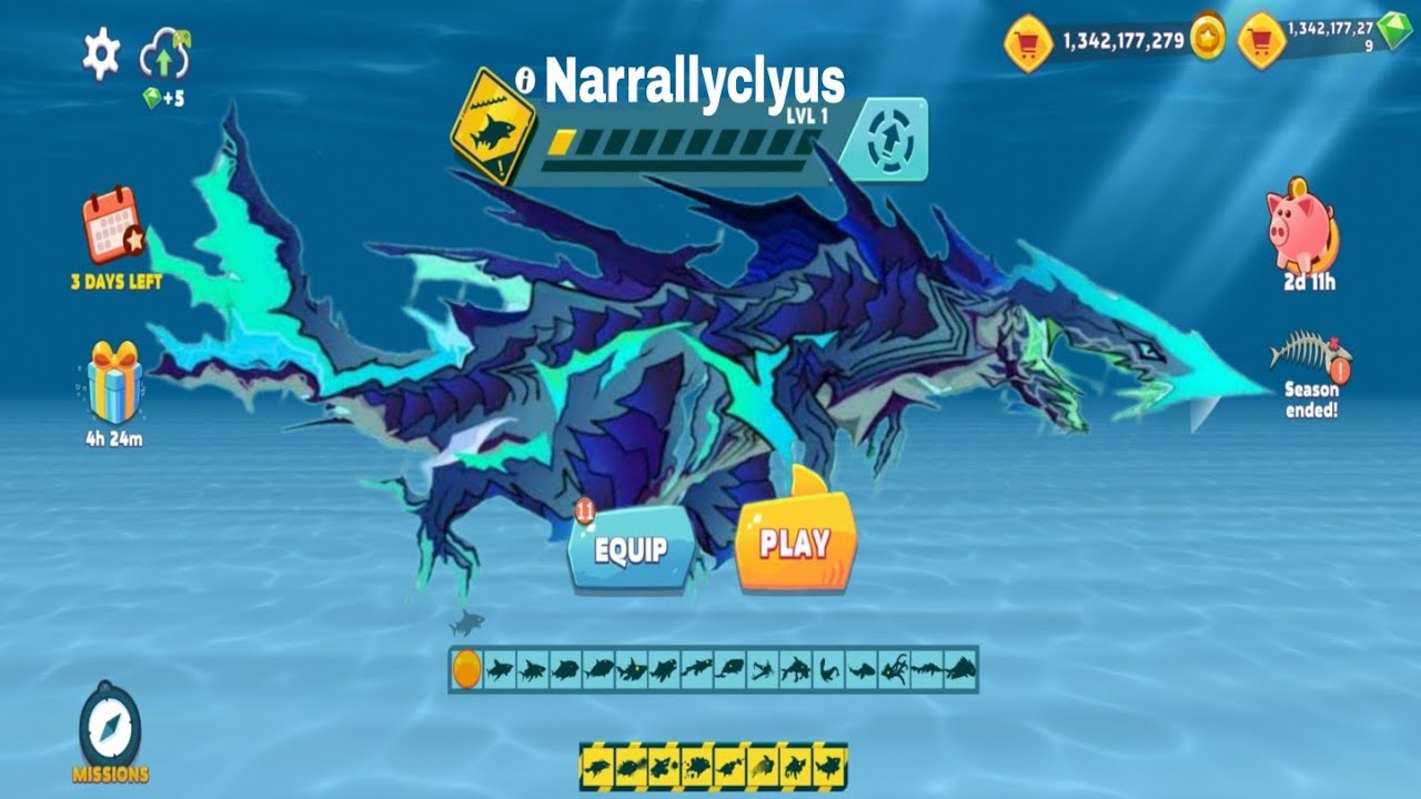 NARRALLYCLYUS NEW CONCEPT COMING SOON 2023? - HUNGRY SHARK EVOLUTION ...