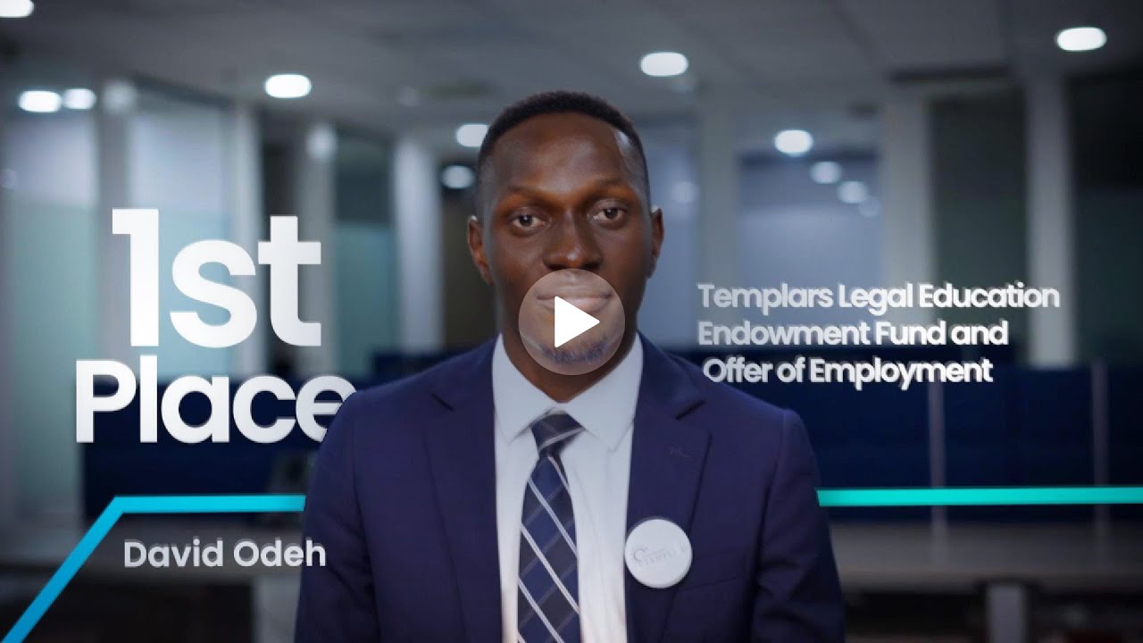 Meet Brand New TEMPLARS Associate, David Odeh - YouTube