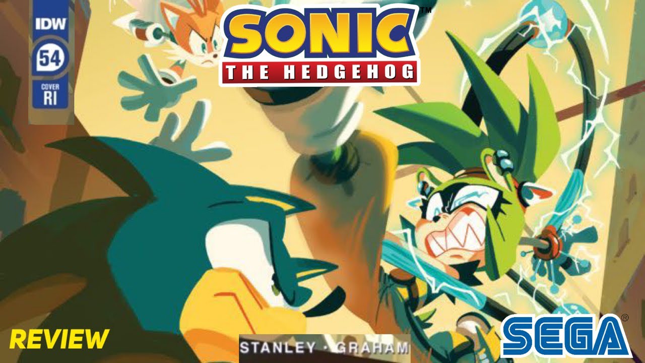IDW Sonic Issue #54 Review By Mike The Hedgehog - YouTube