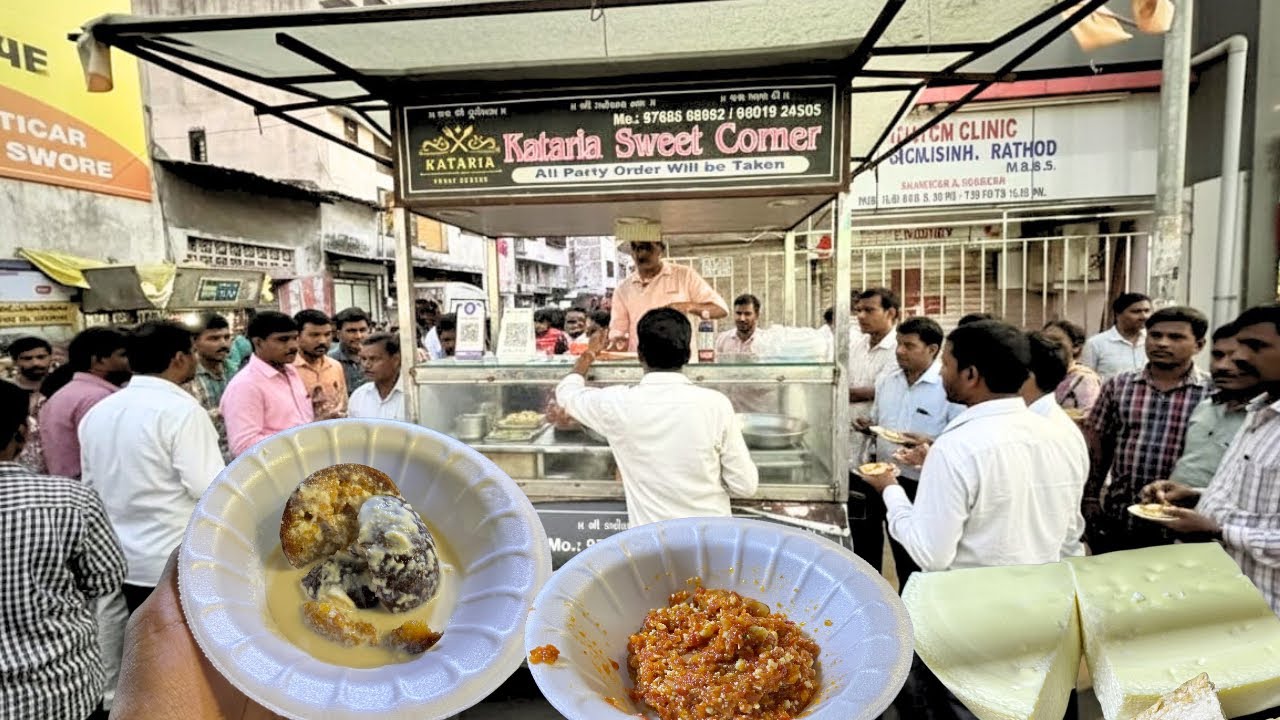 surat famous sweet shop , make 10 kg gajar ka halwa everyday | surat ...