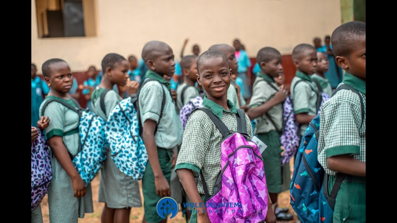 2022 Outreach: IMG Basic School, Ibadan - Wole Ogunyemi Foundation - YouTube