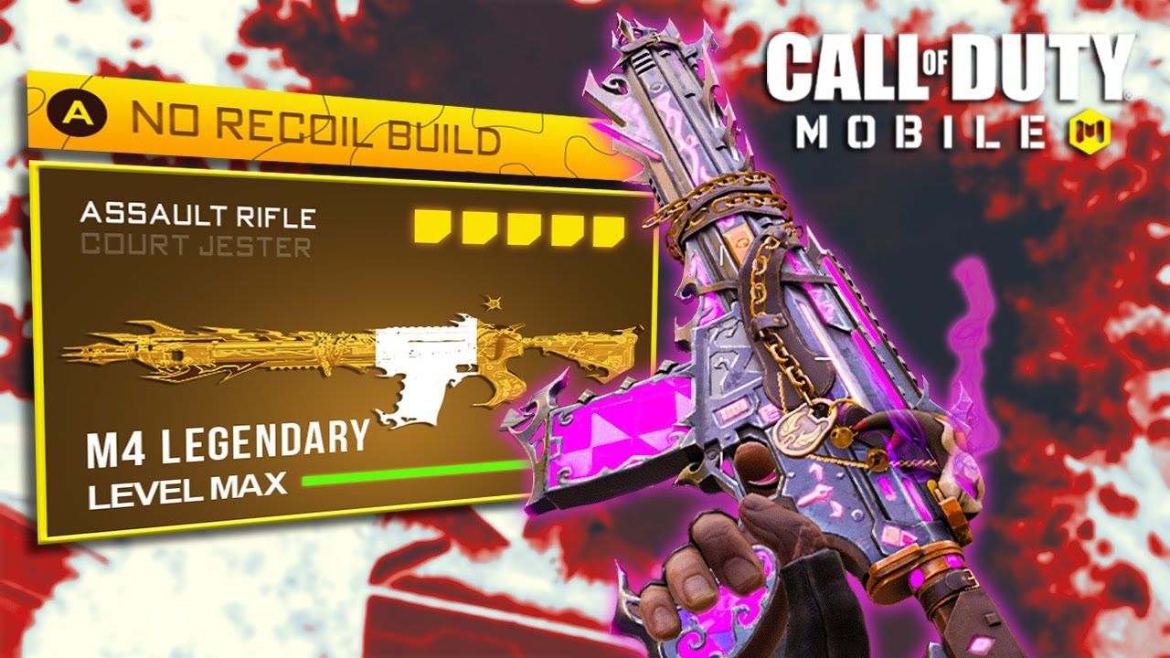 M4 LEGENDARY NO RECOIL CLASS IN COD MOBILE - YouTube