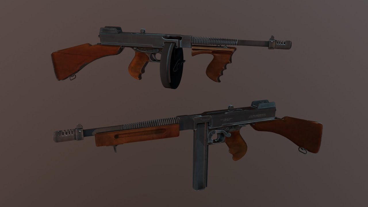 [CSS|Pack]Thompson M1928A1 - YouTube