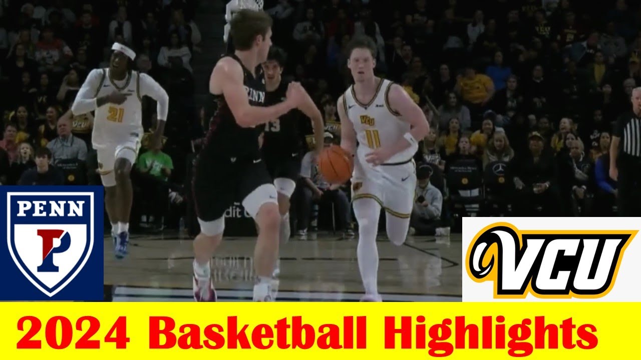 Pennsylvania vs VCU Basketball Game Highlights 12 9 2024 - YouTube