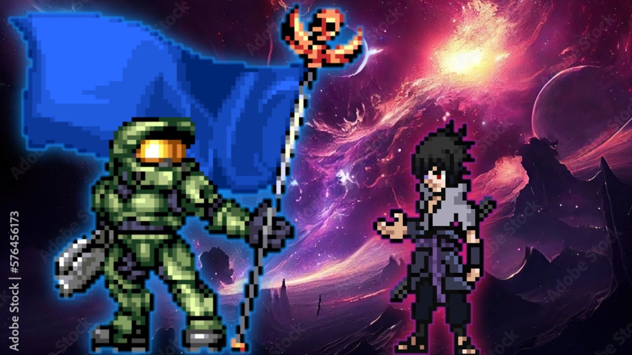 Master Chief VS Sasuke Uchiha in Jump Force Mugen - YouTube