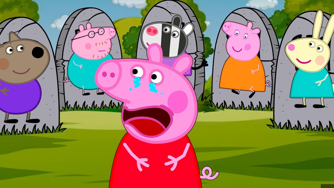 Goodbye All Peppa Family, Don't Leave Me Alone!! | Peppa Pig Funny ...