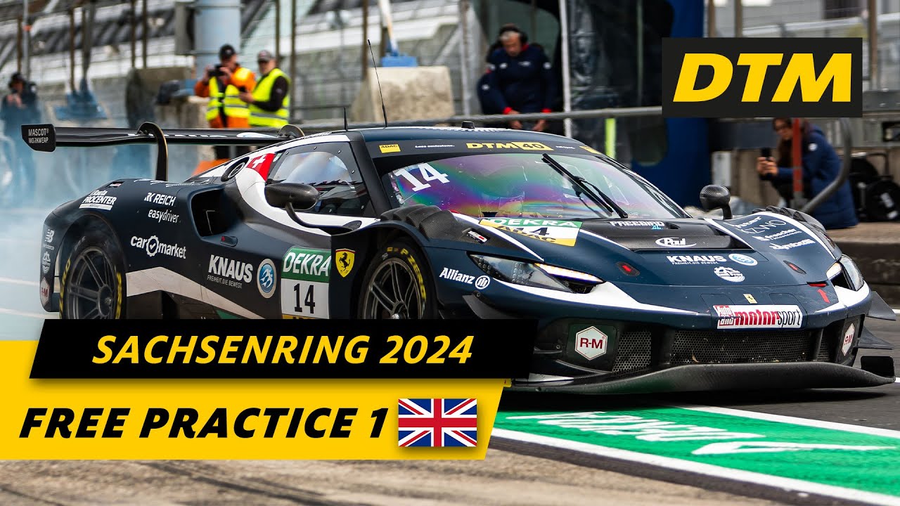 Re-Live Free Practice 1 | Sachsenring | DTM 2024 - YouTube