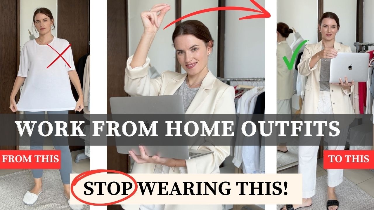 Elevate Your Work From Home Outfits to Boost Productivity| Comfy Hybrid ...