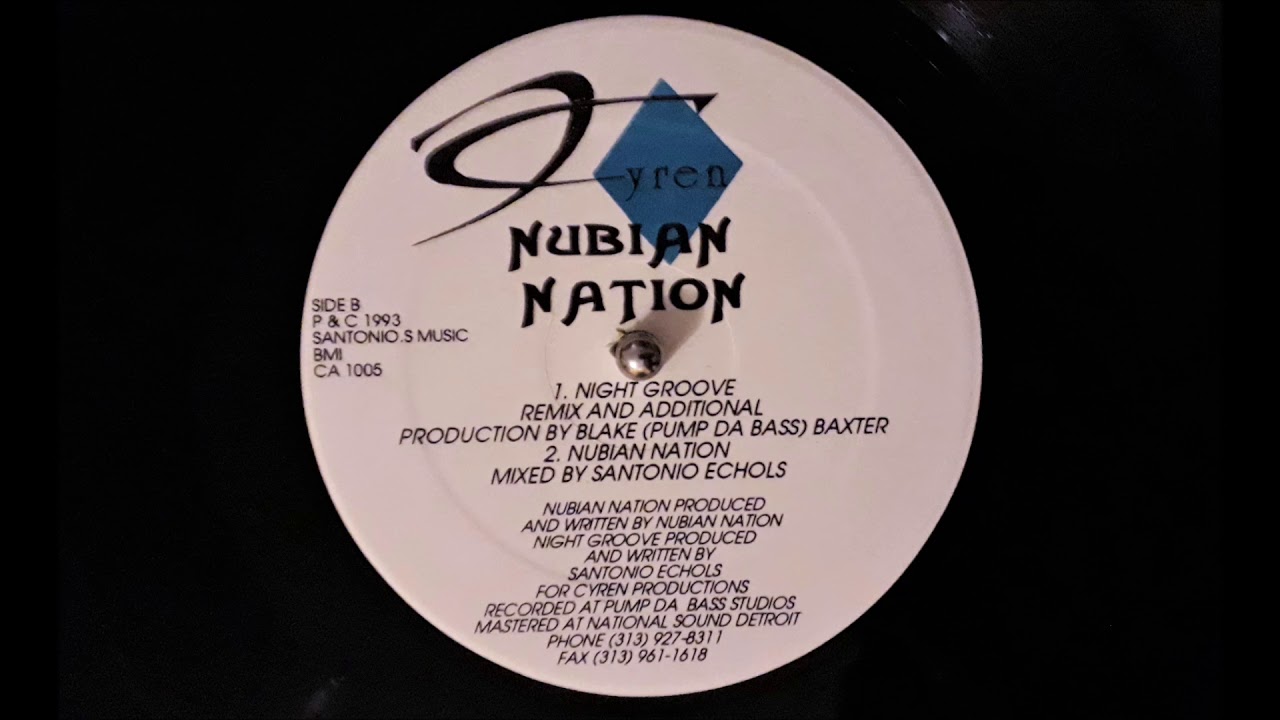 Nubian Nation - Night Groove - YouTube