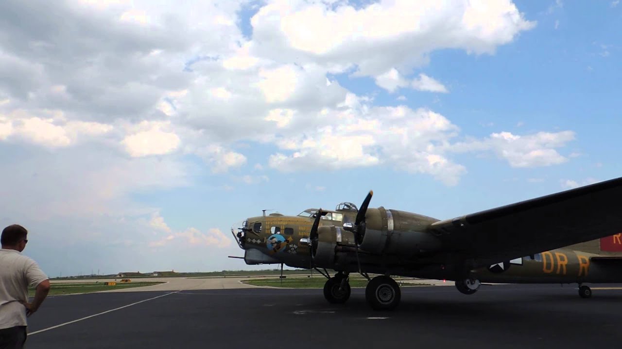 B17 - Firing Up The Engines - YouTube