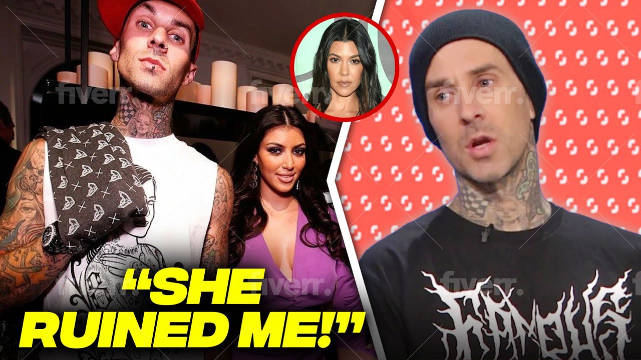 Travis Barker Admits He Was In Love With Kim Kardashian Before - YouTube