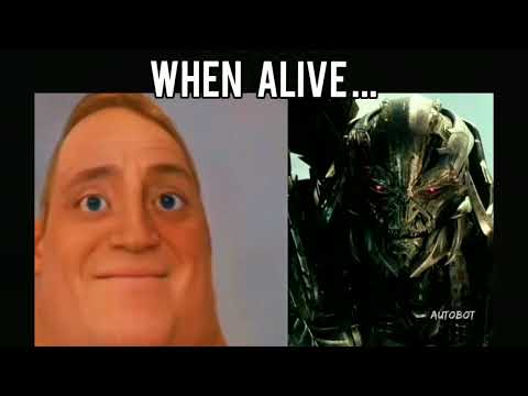 Reaction to the fact that your favorite transformer is alive: