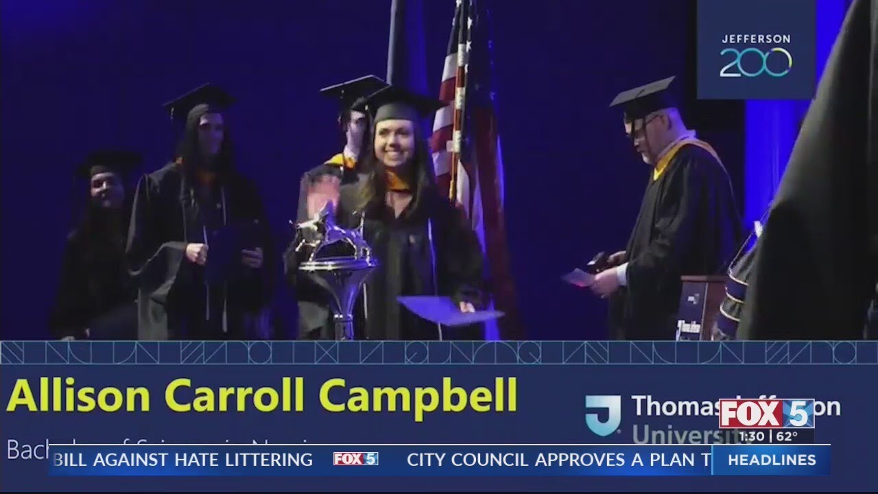 University goes viral for mispronouncing students' names - YouTube