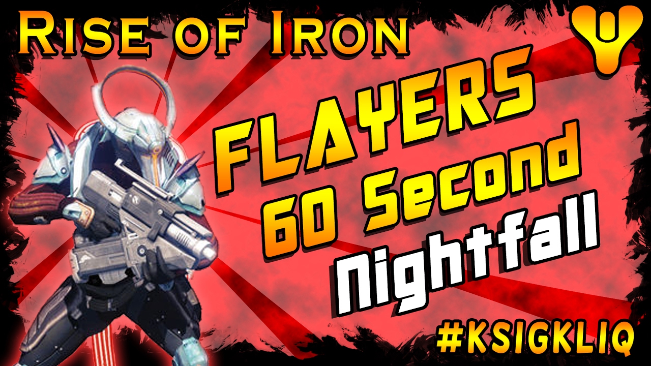 Destiny 60 Second Nightfall Psion Flayers Strike - YouTube