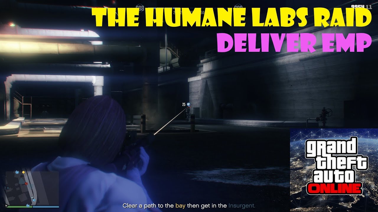 GTA Online: The Humane Labs Raid - Deliver EMP - YouTube