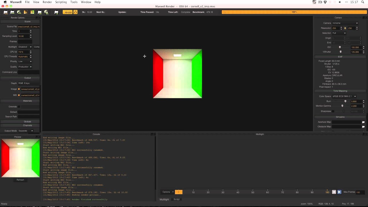 Maxwell Render Studio Tutorial - Time and SL - YouTube