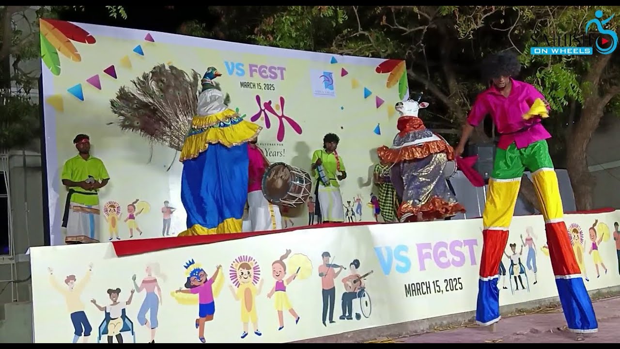 Madu Mayilattam Folk Dance | மயிலாட்டம் | Peacock Dance | VS Fest 2025 ...