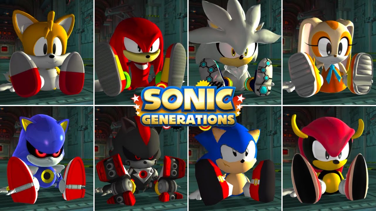 Sonic Generations: Choose Your Favorite Classic Design 3 (Sonic Designs ...