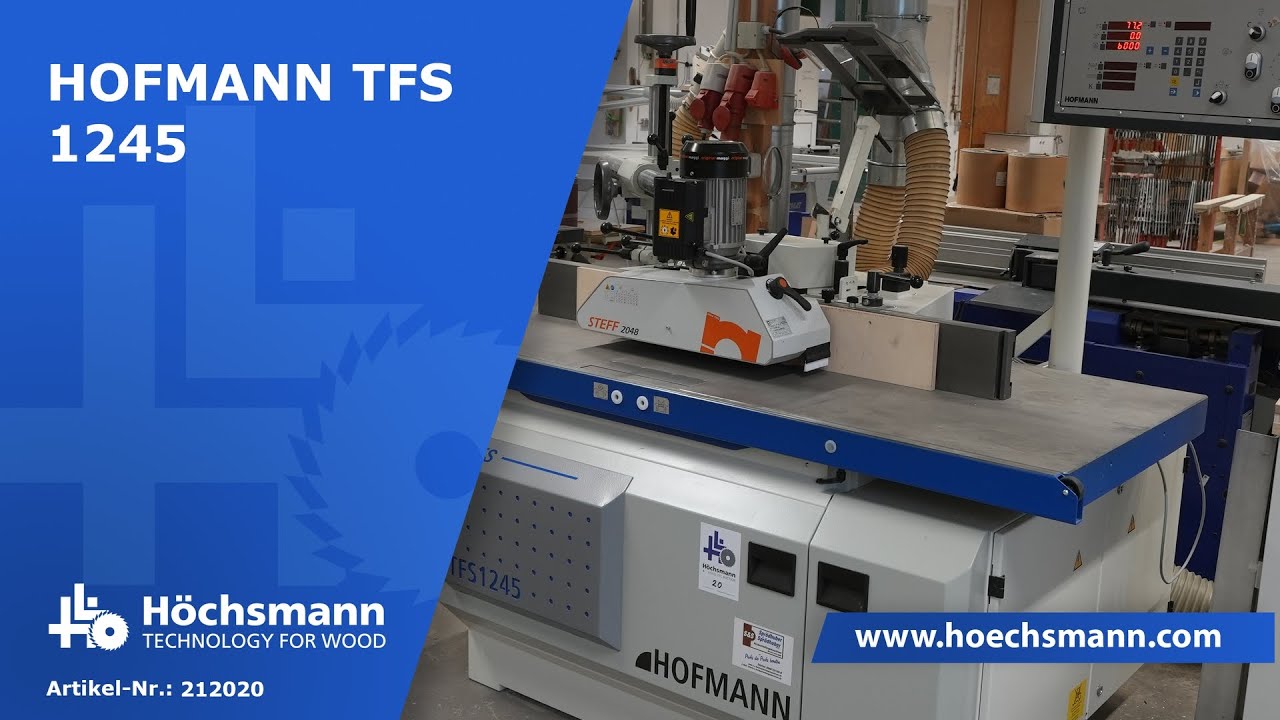 HOFMANN TFS 1245 (Höchsmann Klipphausen) - YouTube