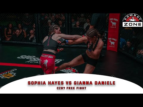 Debut at only 18! - Sophia Hayes vs Gianna Daniele - CZ87 Free Fight