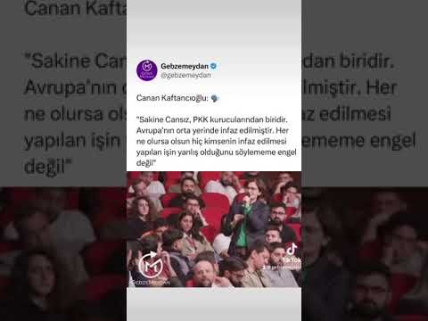 Canan Kaftancıoğlu:\