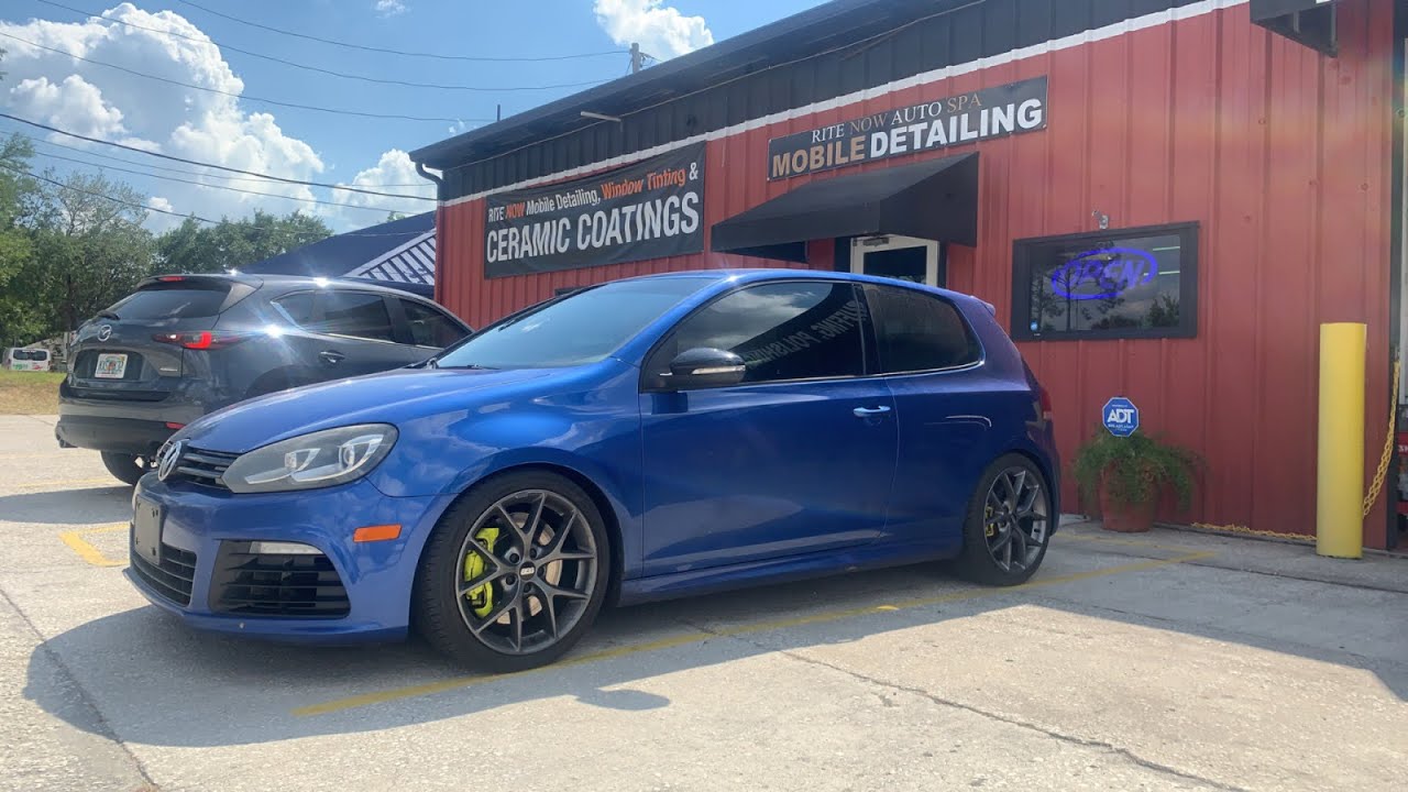 New Window Tint For My 2013 Golf R!! - YouTube