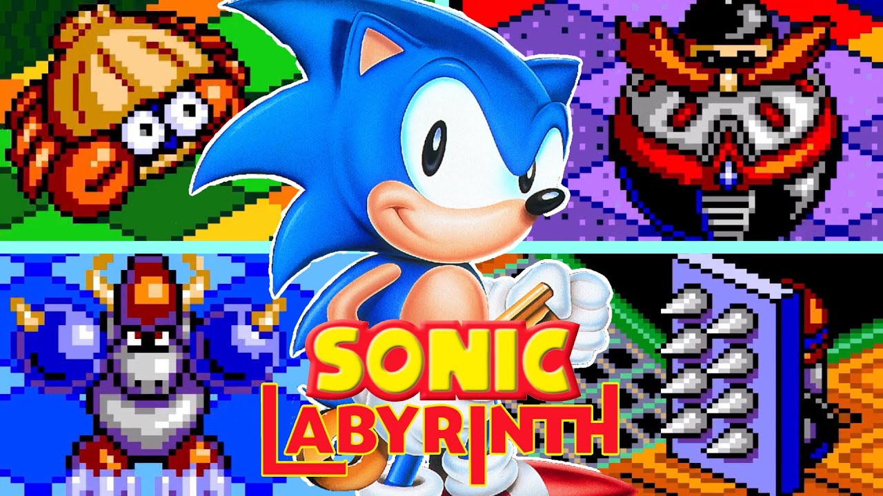 SONIC LABYRINTH - All Bosses - YouTube