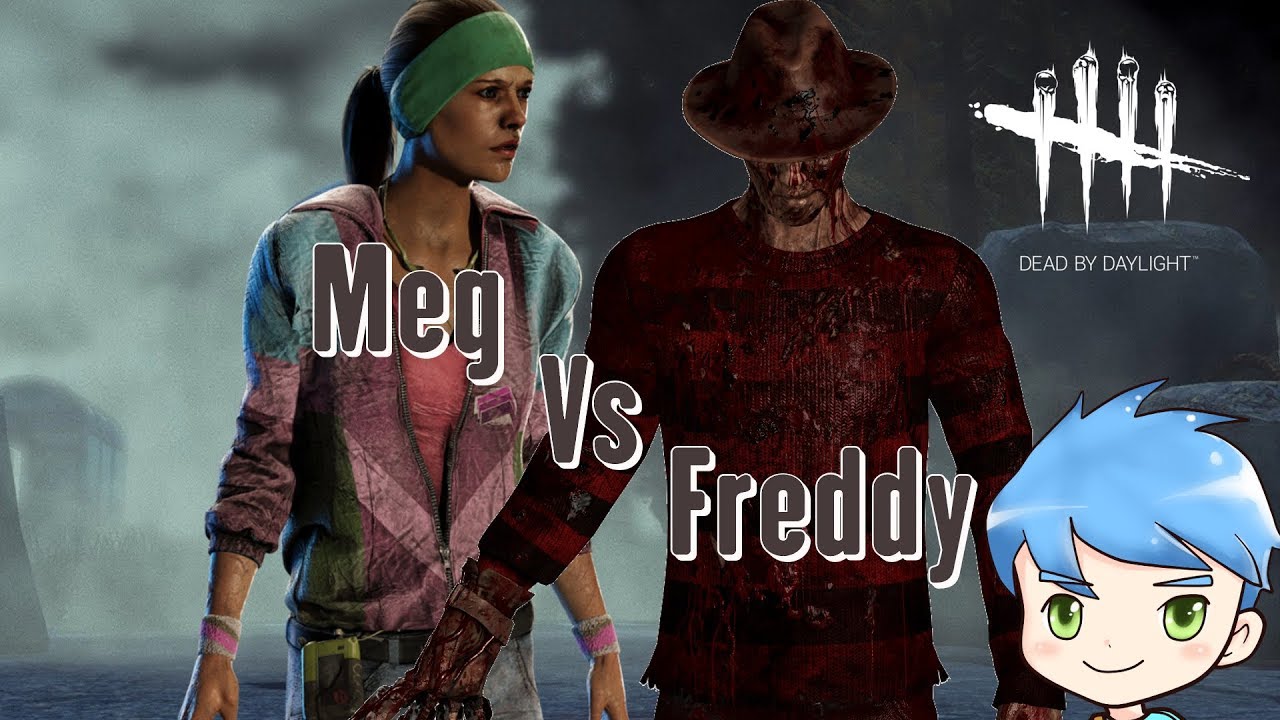 Dead By Daylight - Meg face au nouveau Freddy - YouTube