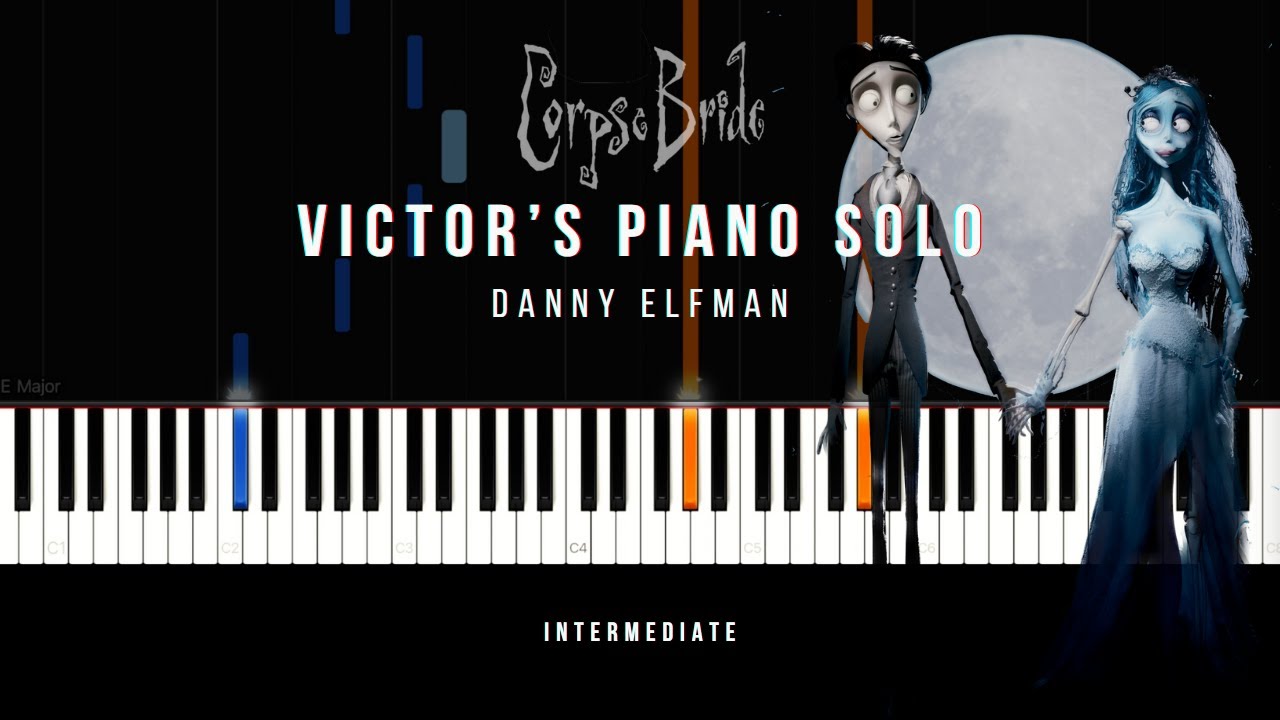 Victor's Piano Solo (from Corpse Bride) by Danny Elfman | Piano ...