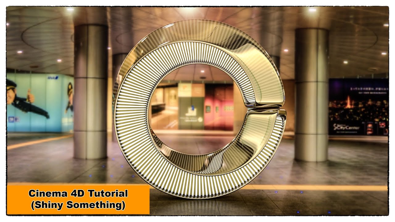 Shiny Something (Cinema 4D Tutorial) - YouTube