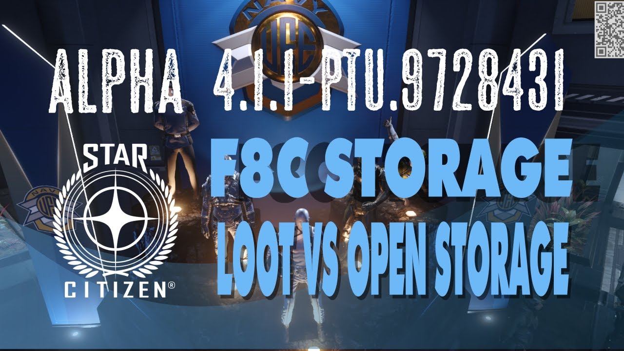 Star Citizen: F8C Open Storage and Loot Options - YouTube
