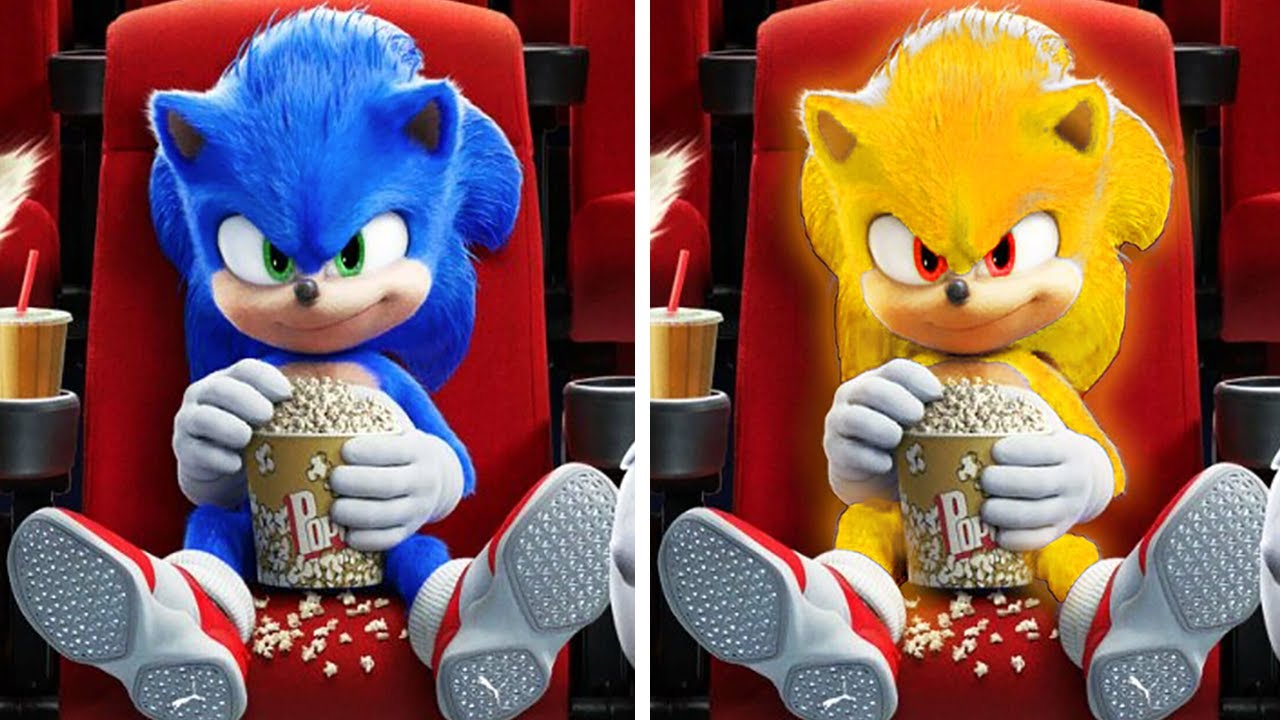 SONIC Movie 3 OLD Design VS NEW Design (SUPER SONIC VS SONIC 11) - YouTube