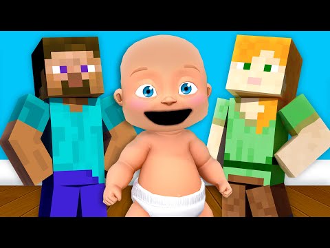MİNECRAFT AİLESİ Beni Evlat Edindi!