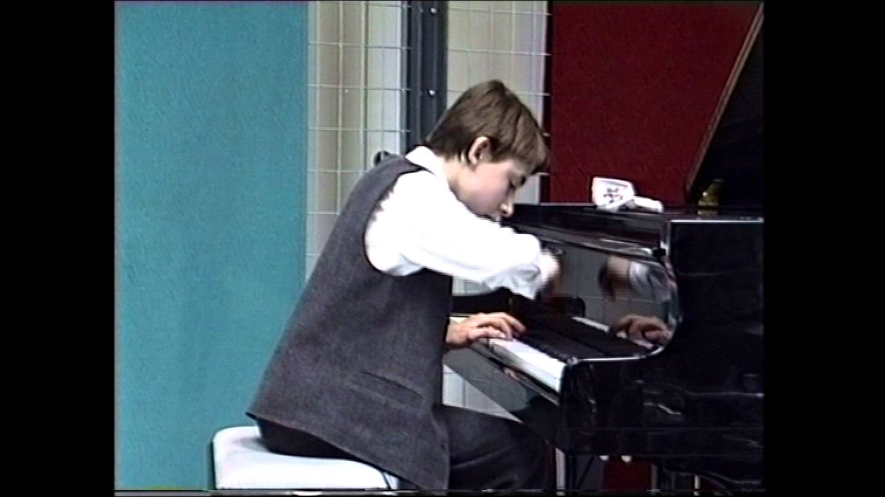 Alexander Kobrin - early performances (1994): Prokofiev - Piano Sonata ...