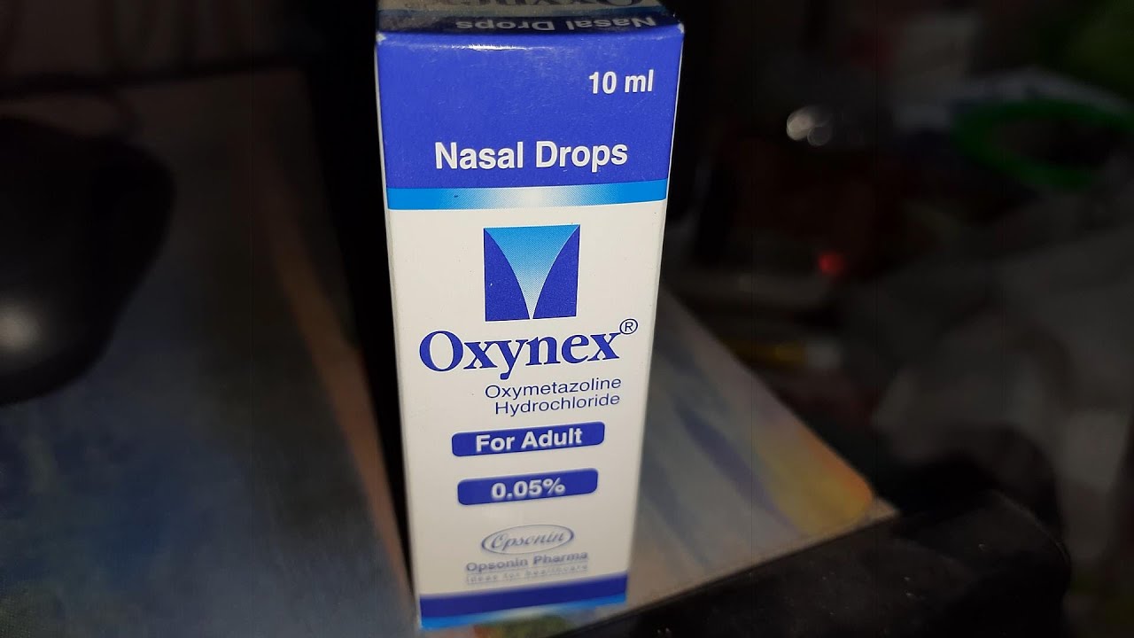 Oxynex Nasal Drops 10ml Review - YouTube