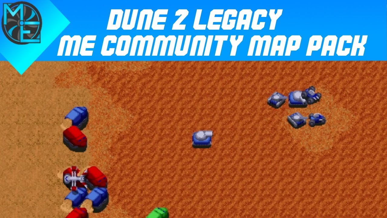 Dune 2 Legacy - Megacycle Entertainment Community Maps - YouTube