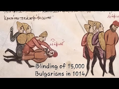 Why did Basil II the Bulgarian-slayer blind 15,000 Bulgarians? - YouTube