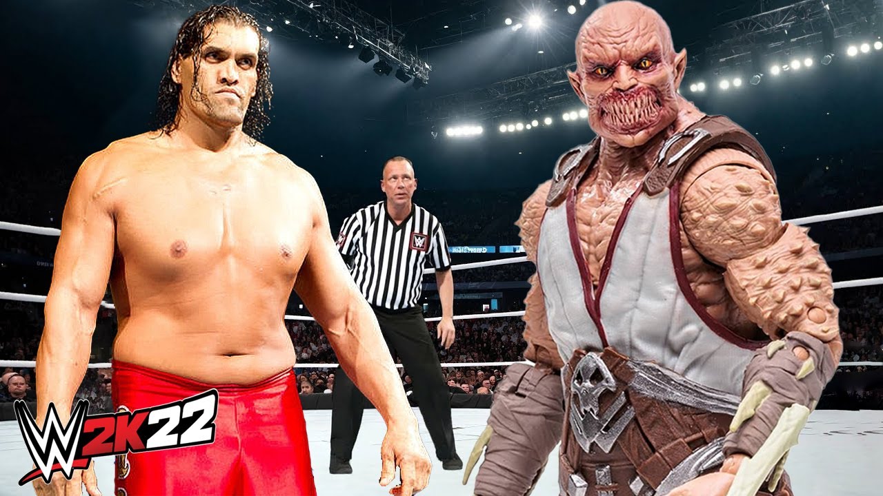 Great Khali vs. Baraka (WWE 2K22) - YouTube