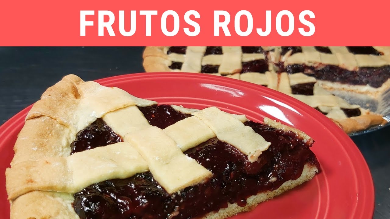 Pay de frutos rojos.- RecetasdeLuzMa - YouTube