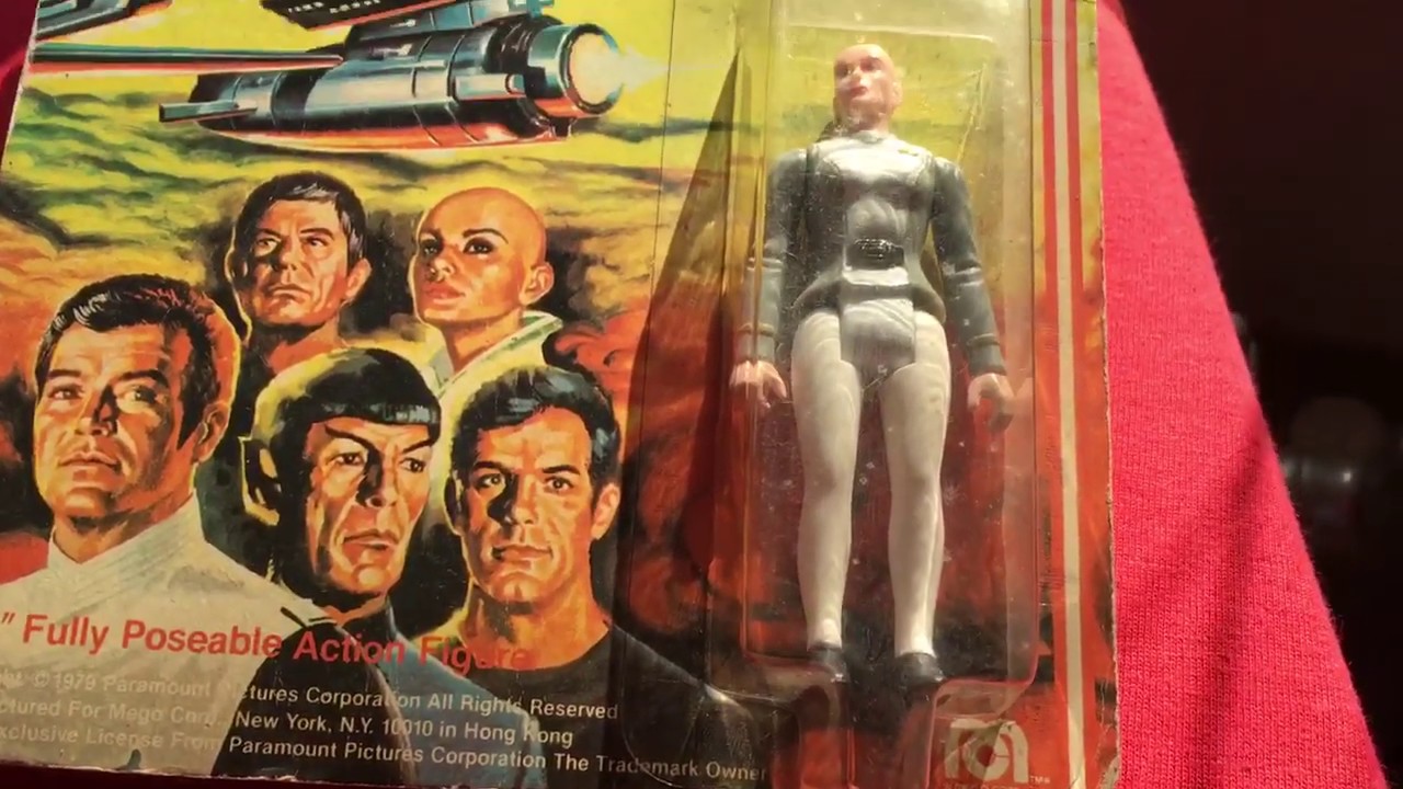 Lieutenant Ilia Star Trek TMP Mego 3.75 action figure 1979 - YouTube