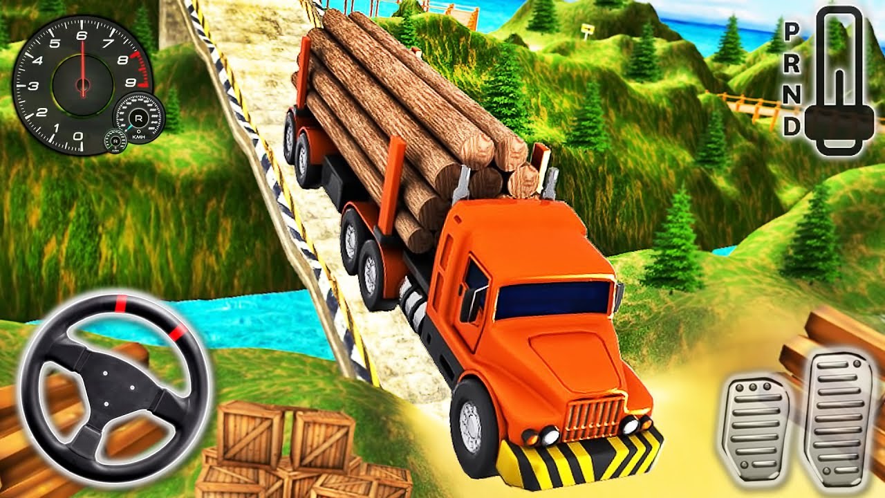 Offroad Heavy Cargo Truck Driver - Mountain Driving Simulator - Android ...
